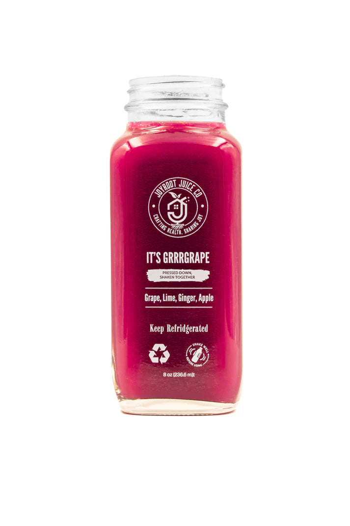 8 oz. Grape Juice - 6 or 12 pack – Joy Root Juice Co